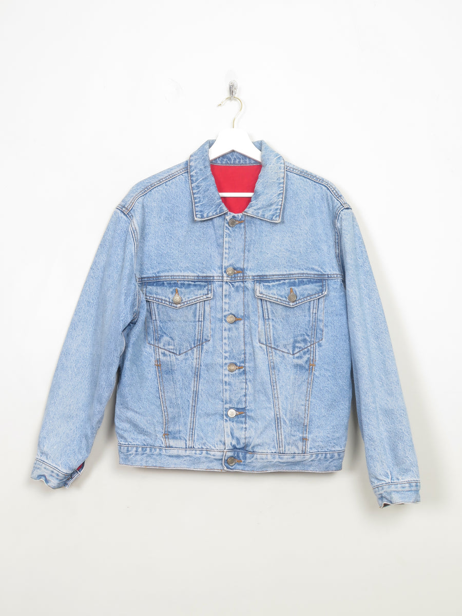 Vintage Denim Lined Heavy Denim Jacket S/M